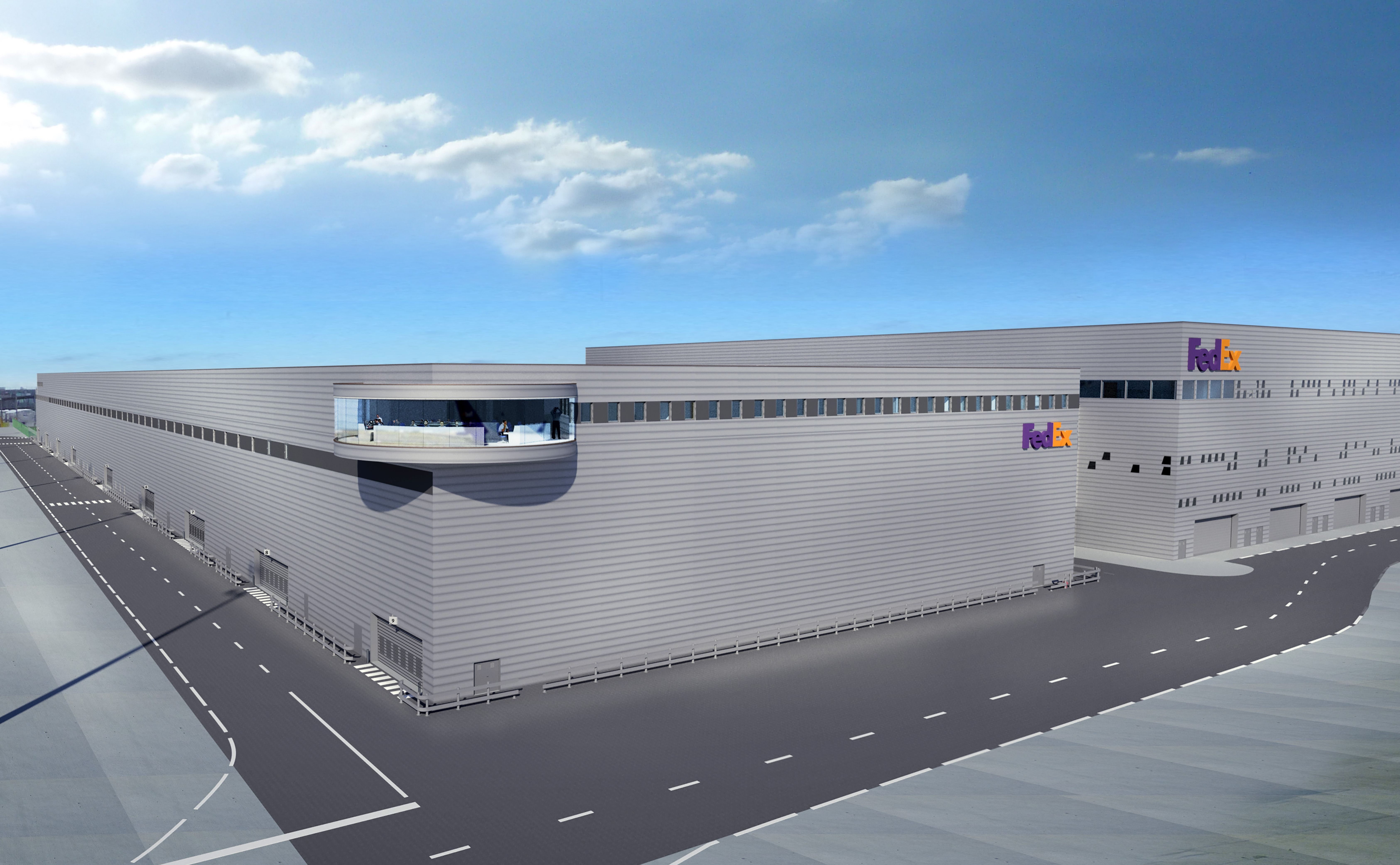 [Visite de projet] Extension Hub Fedex - Aéroport Roissy CDG