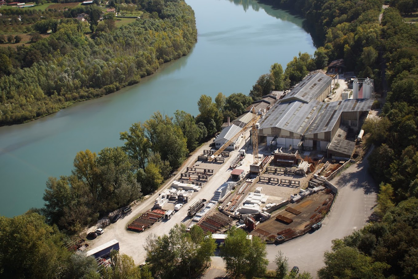 Visite des usines ID.BAT Production à Saint-Nazaire en Royans