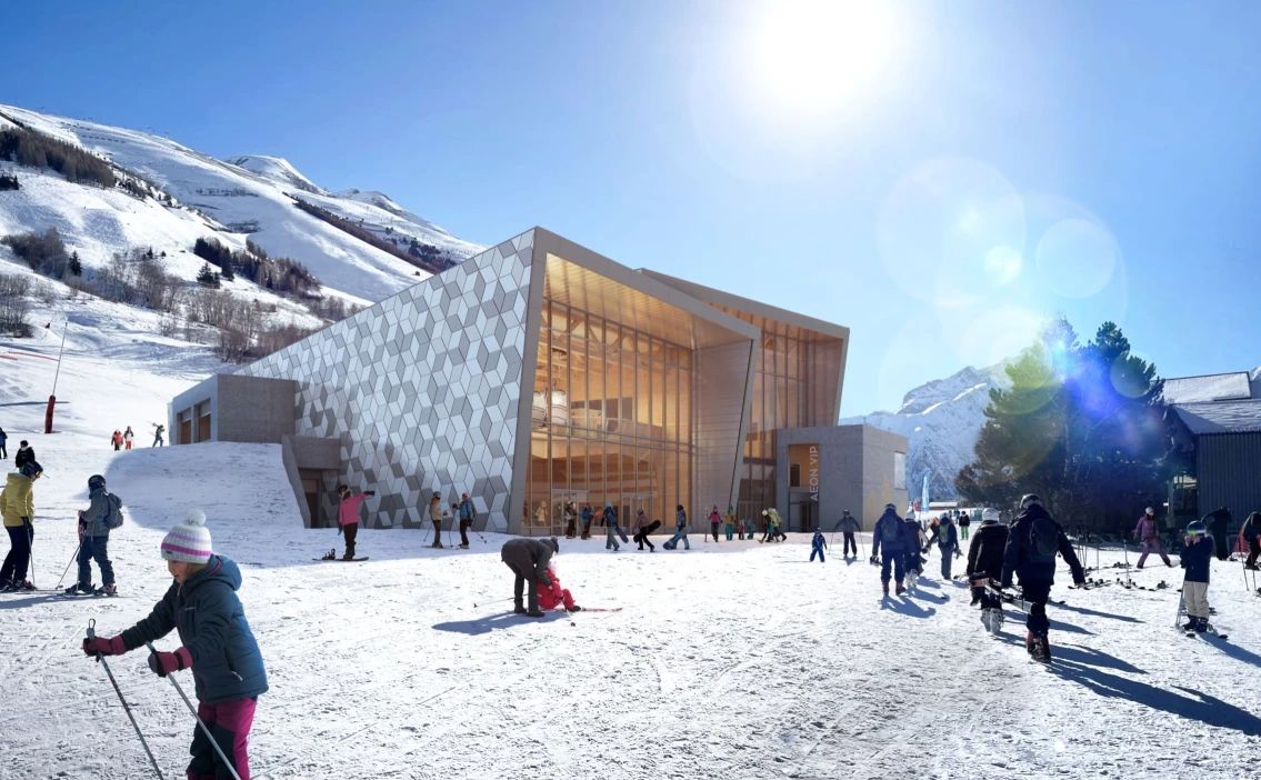 Visite du Jandri Express aux Deux Alpes