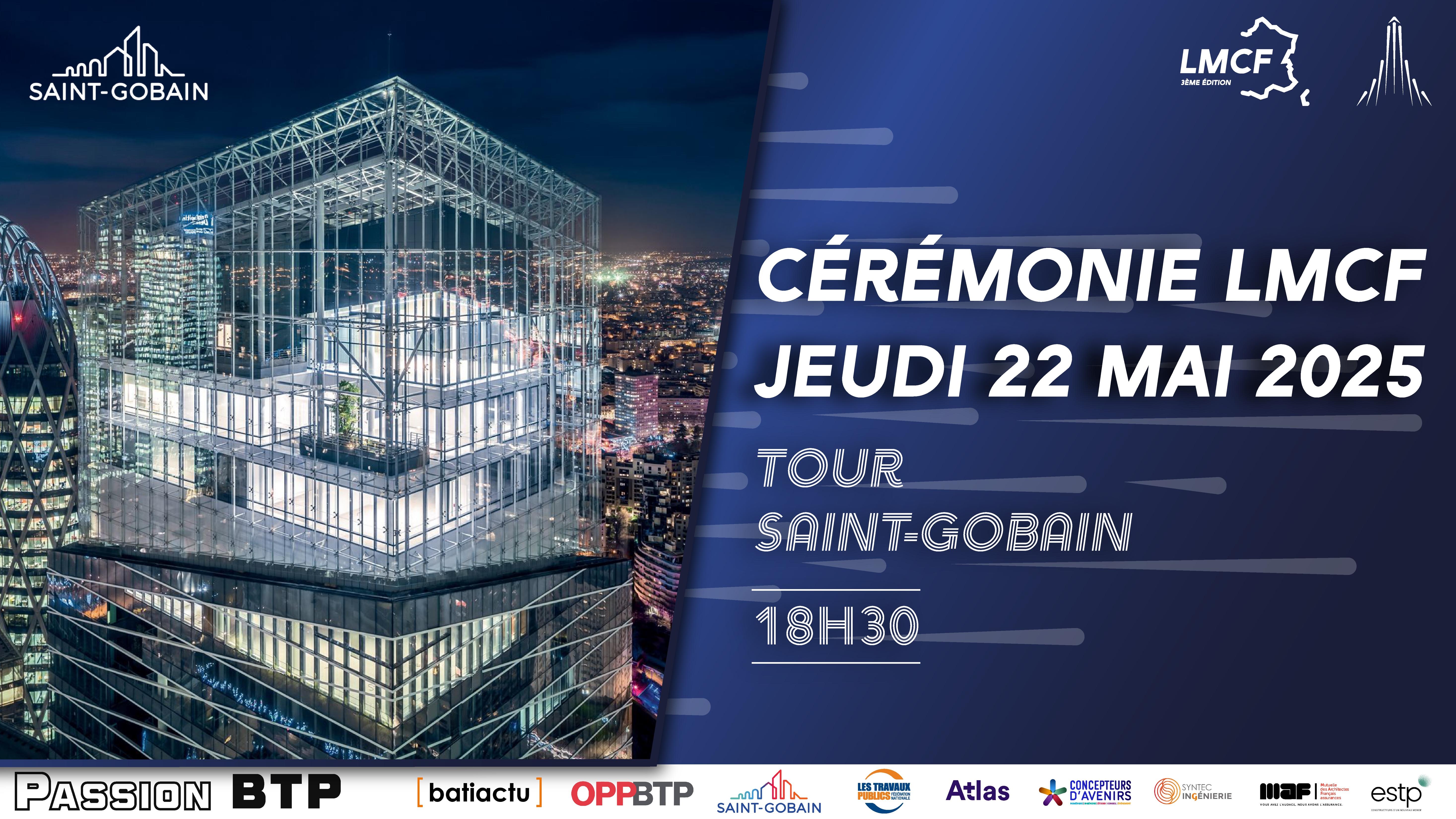 Cérémonie LMCF (Le Meilleur Chantier de France) 2025 - PASSION BTP ESTP